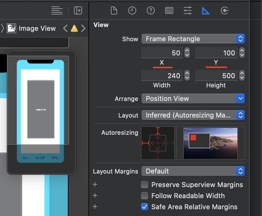 [swift]bounds와 frame 움짤로 간단히 확인해보기
